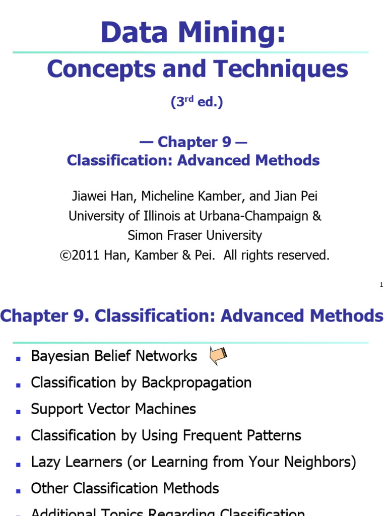 Classification 1 | Download Free PDF | Support Vector Machine | Statistical Classification
