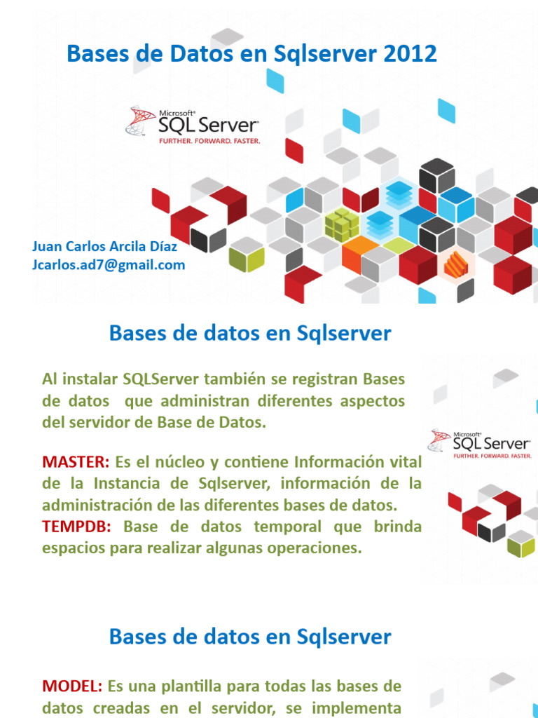 Crear Base de Datos | PDF | Servidor SQL de Microsoft | Base de datos relacional