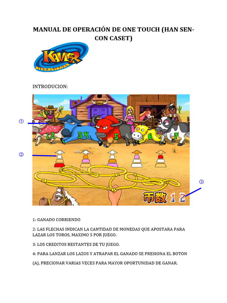 manual de operacion one touch | PDF