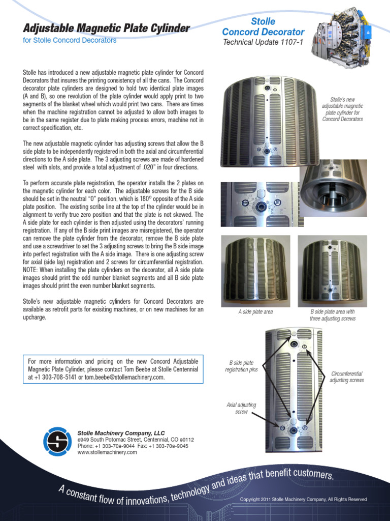 1107-1 Stolle Concord Technical Update | PDF