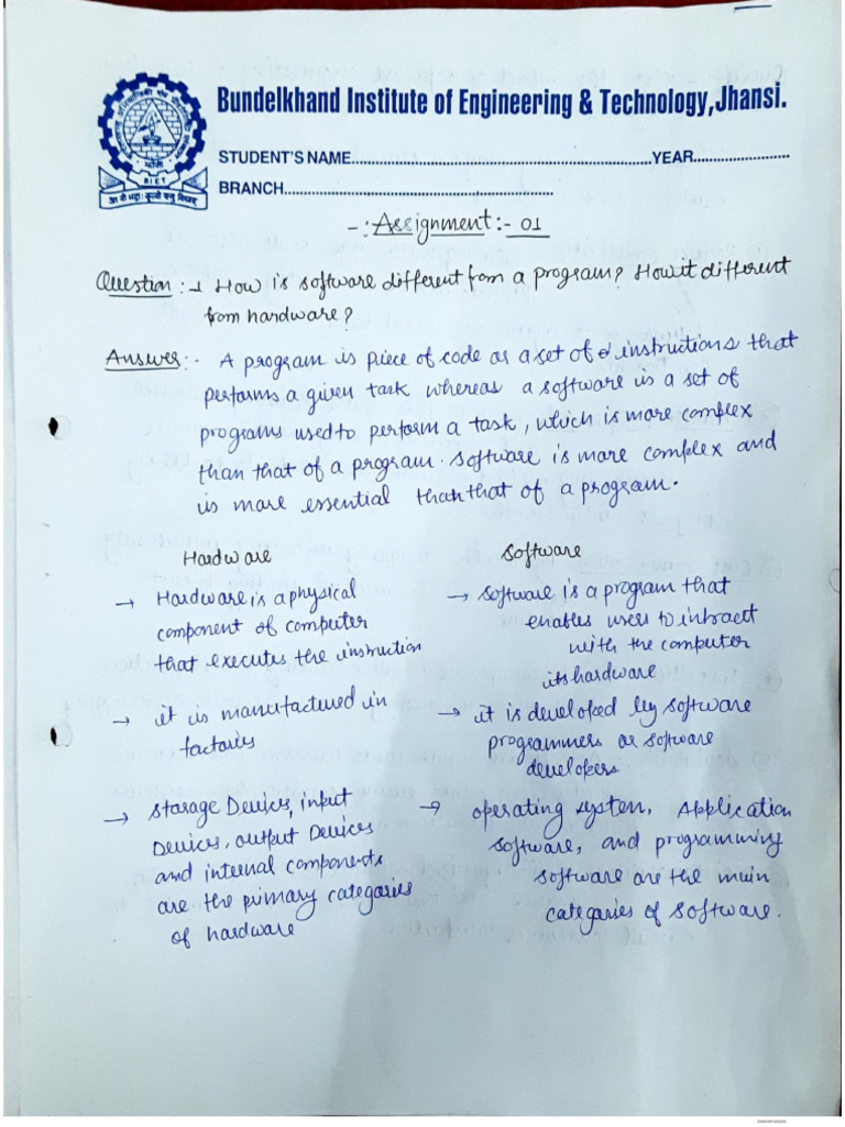 Software Engineering A1-A3 | PDF