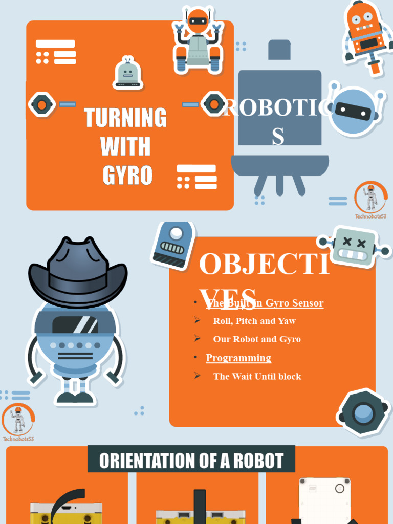 Gyro Sensor Programming for Robotics | PDF