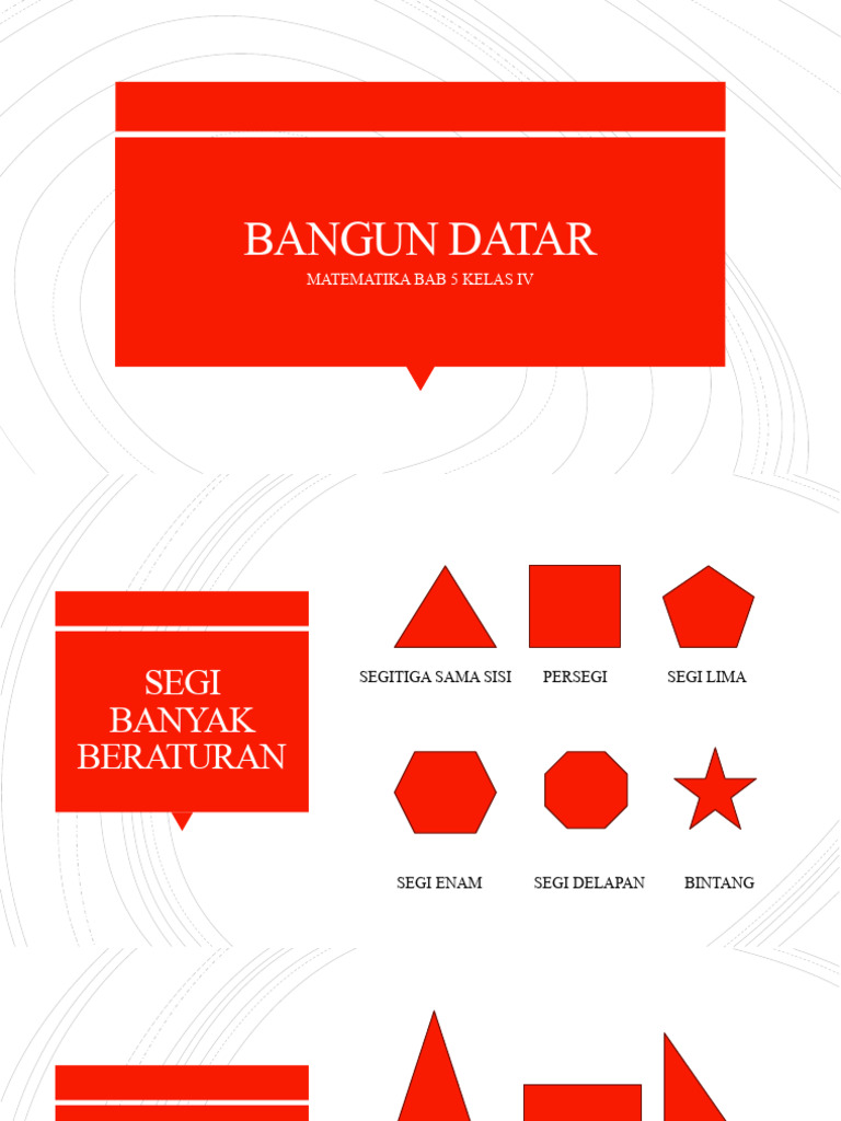 Bab 5 Bangun Datar | PDF