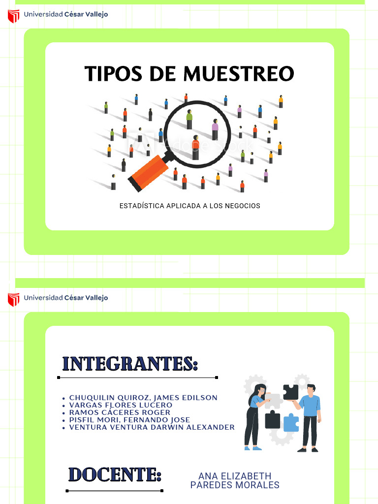 Tipos De Muestreo Pdf Muestreo Estadísticas Probabilidad