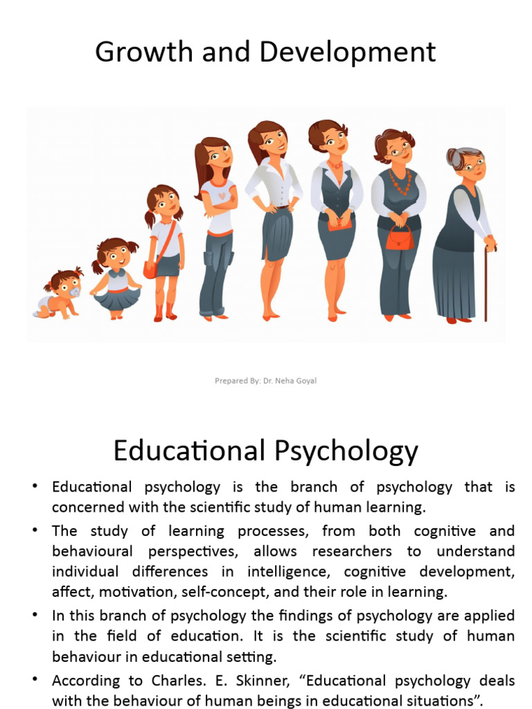 Lecture 1 - Growth & Development | PDF | Educational Psychology | Psychology