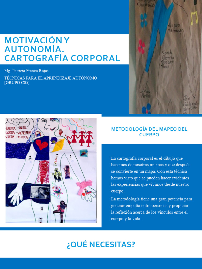 Mapa Corporal Motivación y Autonomía (2437) | PDF
