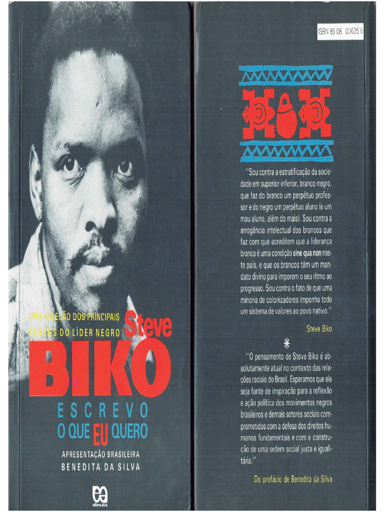 STEVE BIKO - Escrevo o Que Eu Quero | PDF