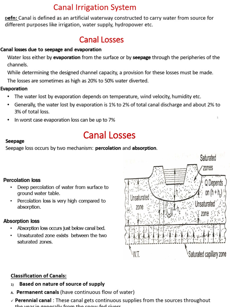 Canal | PDF | Canal | Flood