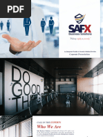 Company Profile: Wardiere Inc | PDF | Audit | Consultant