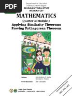 Math 9 Q3 Module 6 | PDF | Learning | Triangle