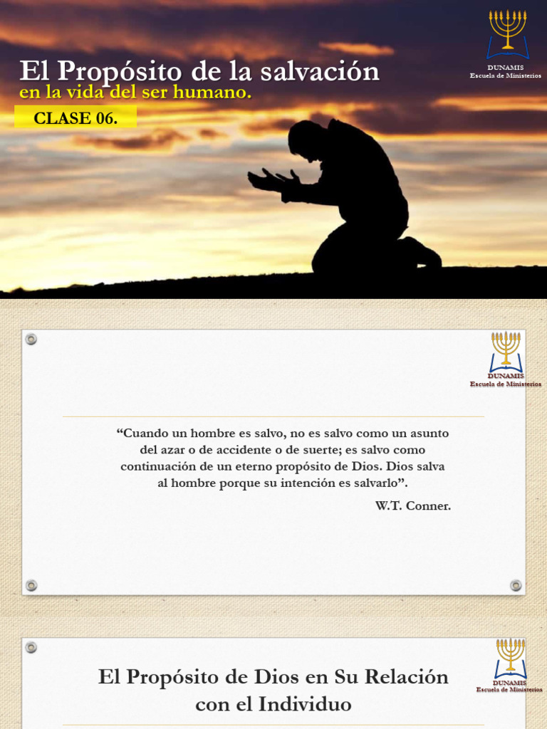 El Propósito de La Salvación | PDF | Salvación | Cristo (título)