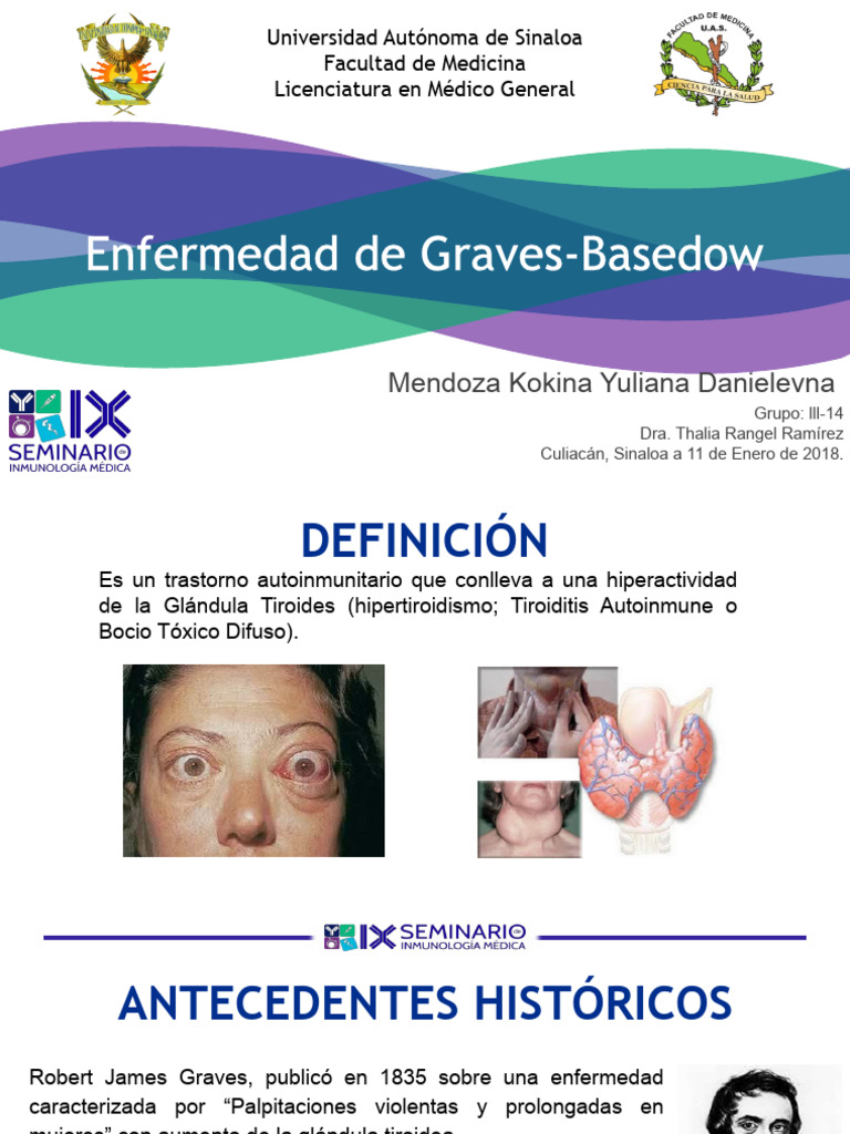 Enfermedad de Graves Basedow | PDF | Hipertiroidismo | Enfermedades ...