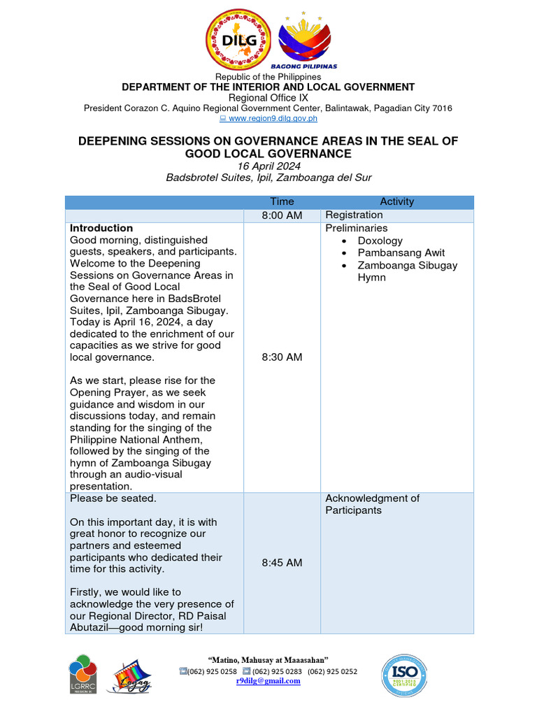 Deepening Session Script | PDF