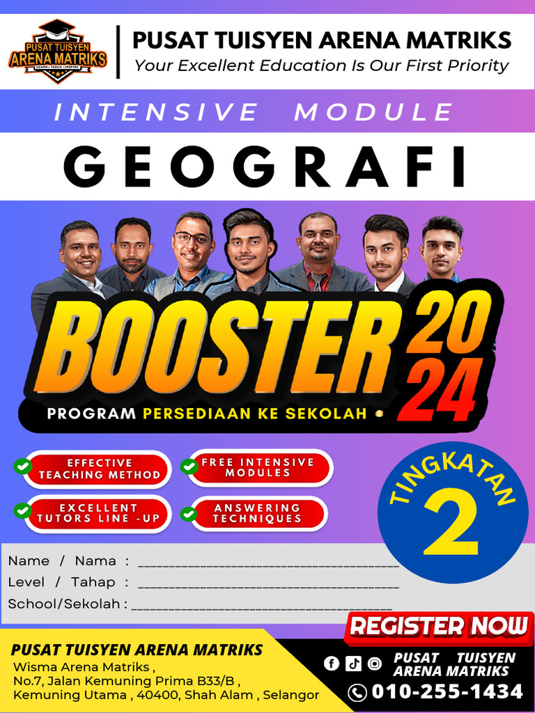 BOOSTER 2024 Geo Form 2 | PDF