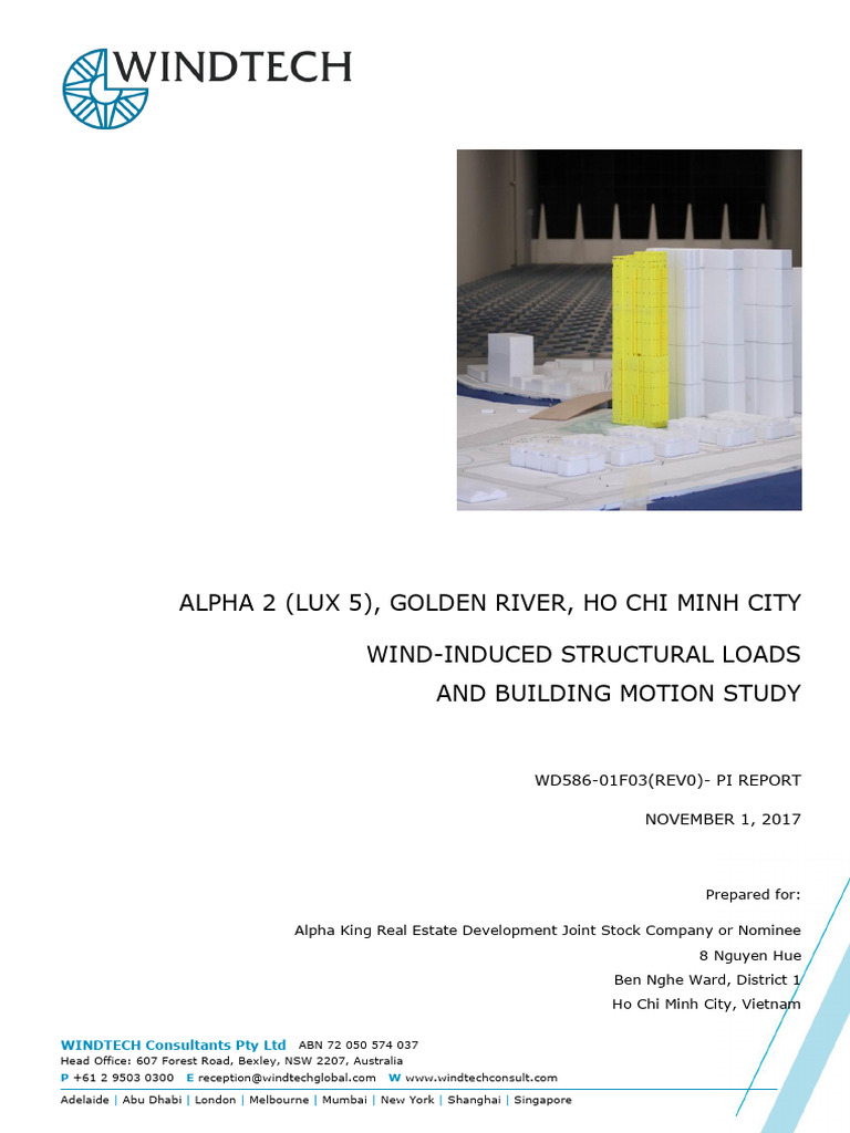 WD586 01F03 (Rev0) PI Report | PDF | Tropical Cyclones | Wound