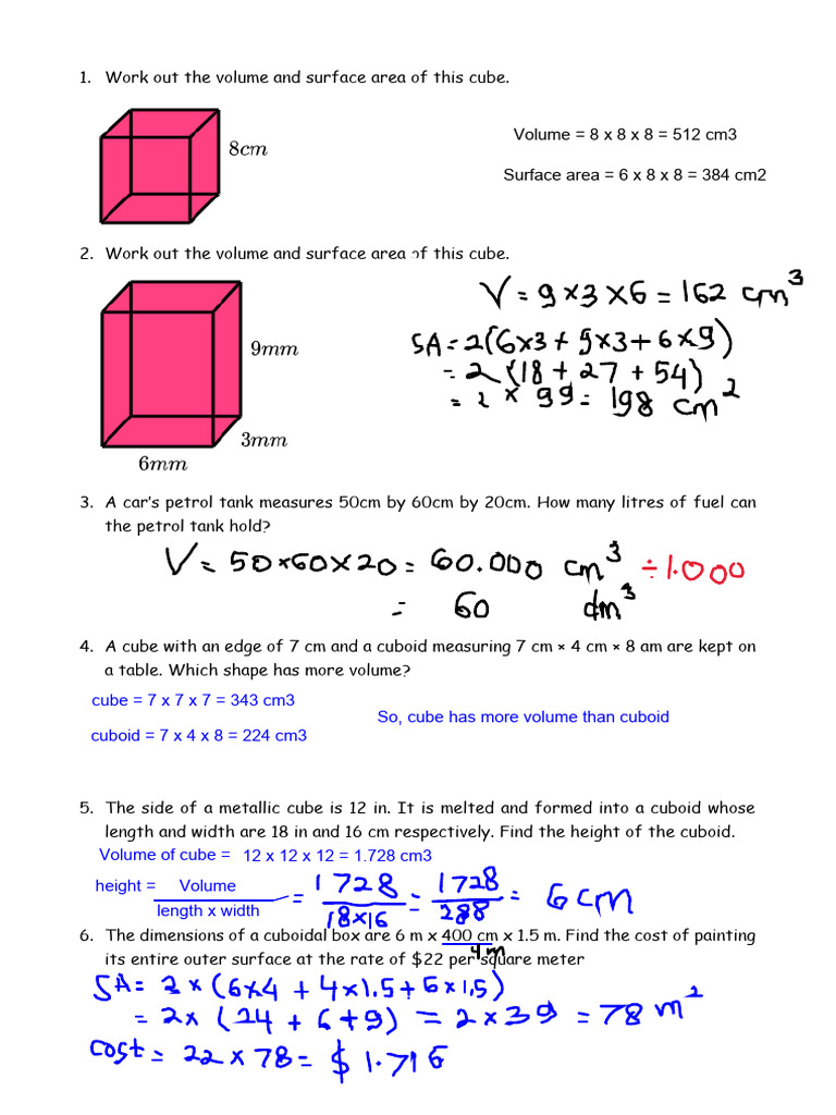 Math Grade 6 | PDF | Volume | Length