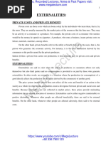 Lecture 2 - Graphs On Externalities | PDF | Economic Surplus | Externality