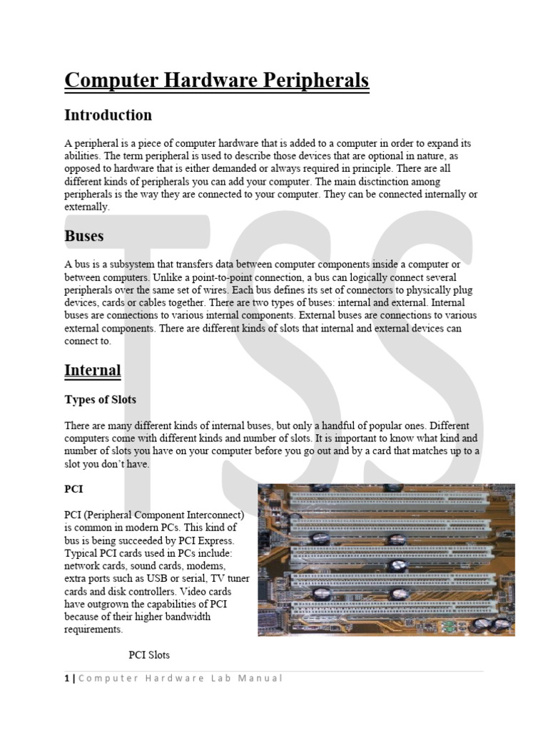 CPH Lab Manual | PDF | Random Access Memory | Usb