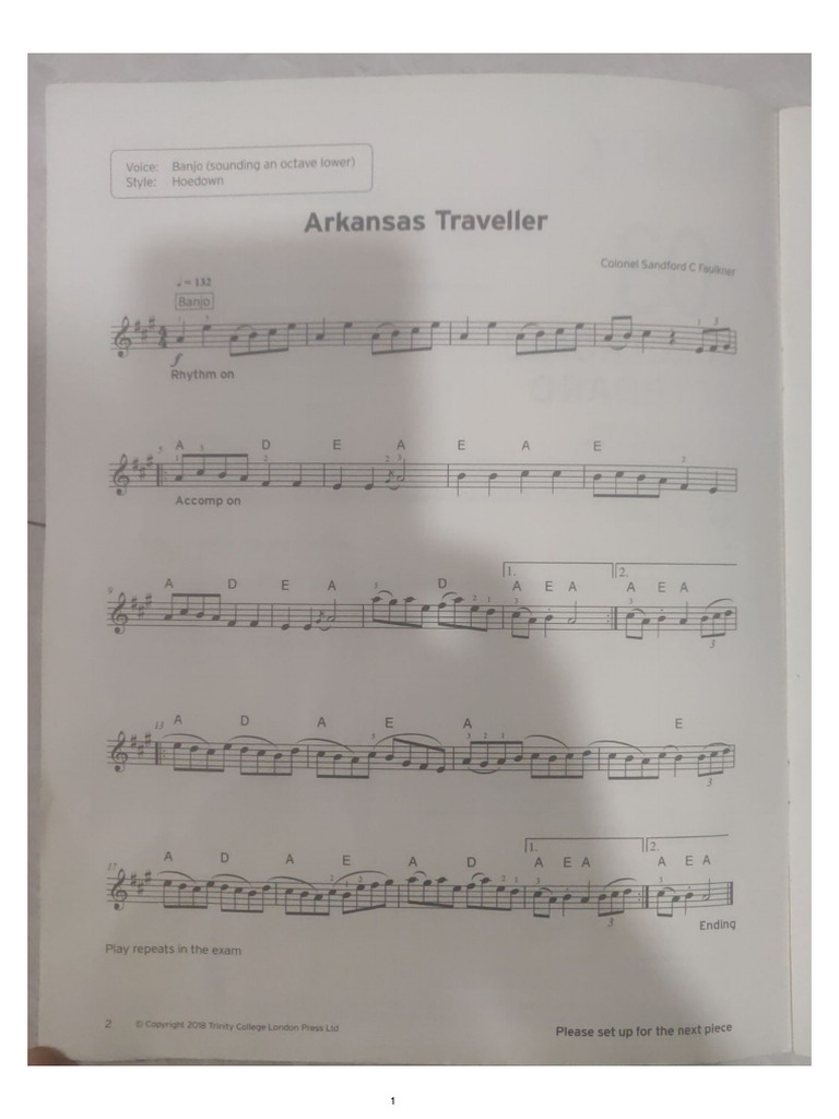 Trinity Keyboard - Grade 3 | PDF