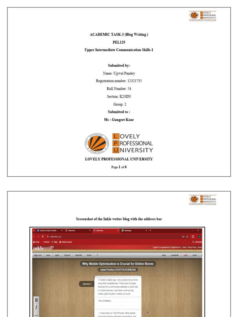 CA3 Assignment Submission Format | PDF