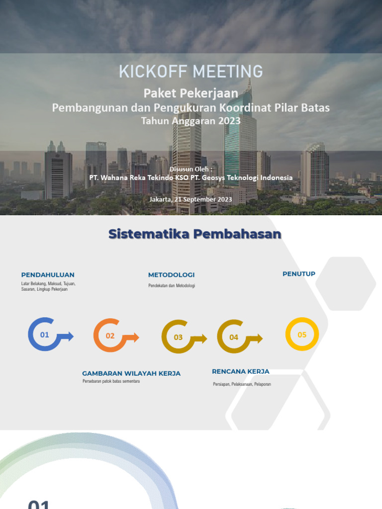 Presentasi Kick Off | PDF