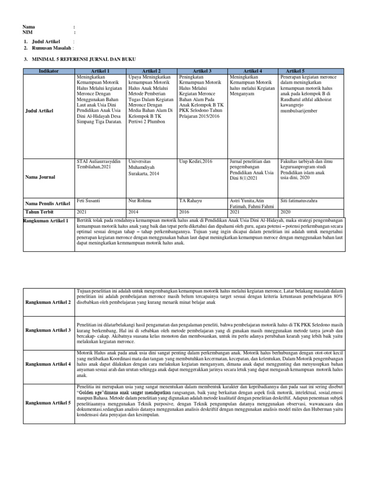 Contoh TUGAS 1 Karil | PDF