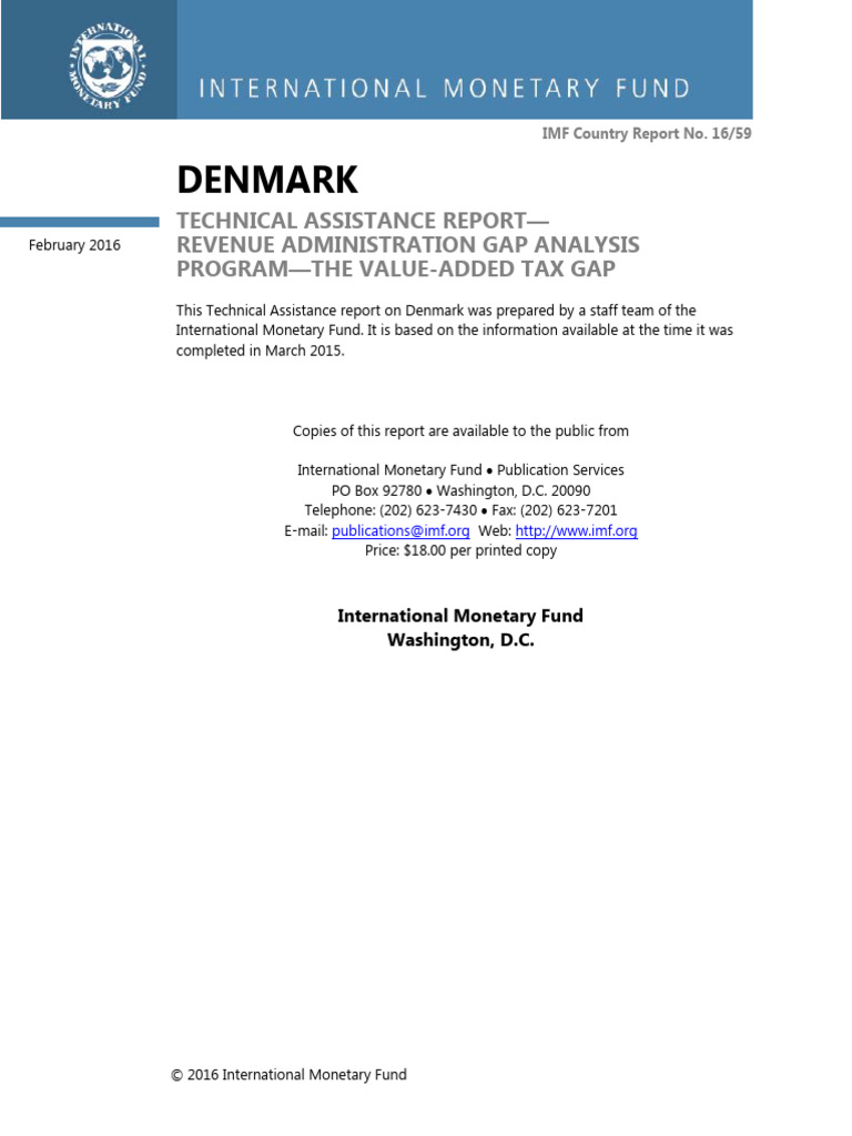 Denmark Case Study Taxation | PDF | Value Added Tax | Taxes
