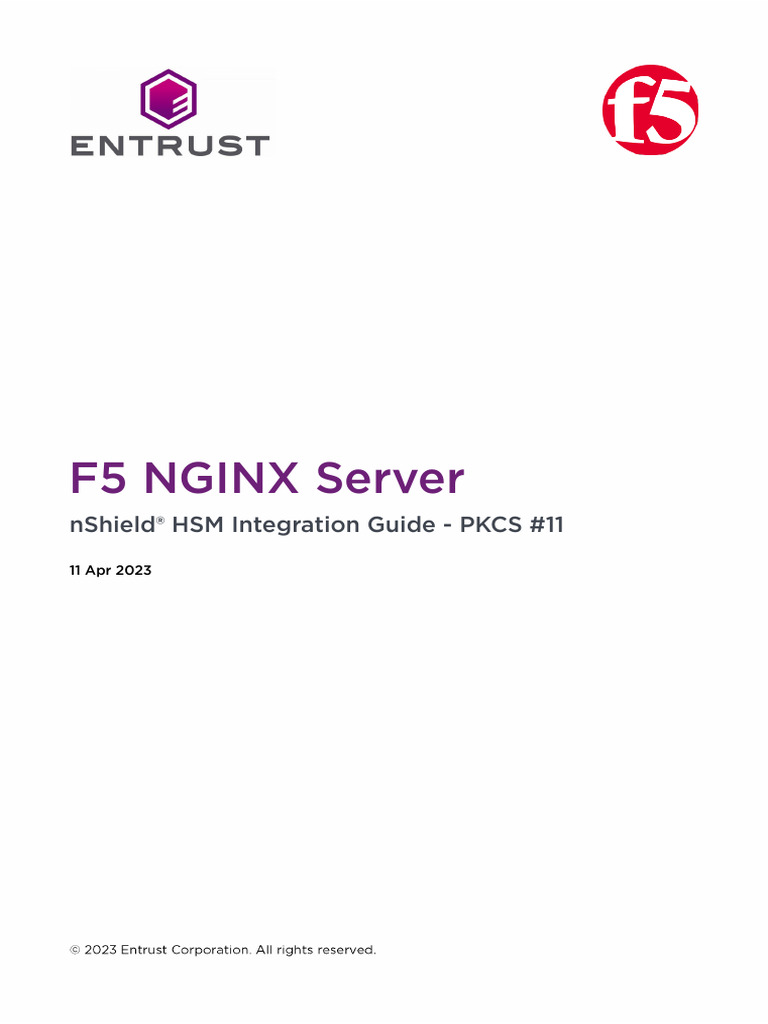 f5 Nginx Server Nshield Ig | PDF | Transport Layer Security | Public ...