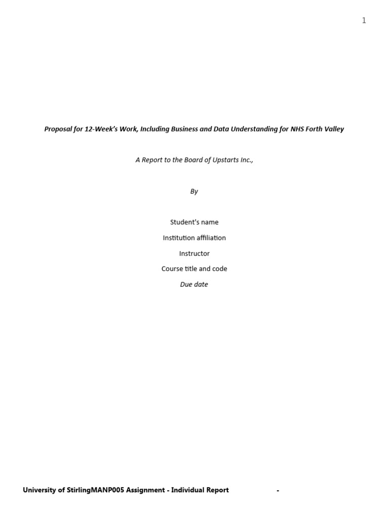 Business Proposal Project - Edited | PDF | Performance Indicator | Data Analysis