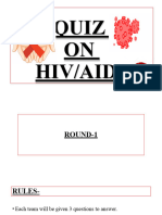 QUIZ On HIV and AIDS 2024 | PDF | Hiv/Aids | Hiv