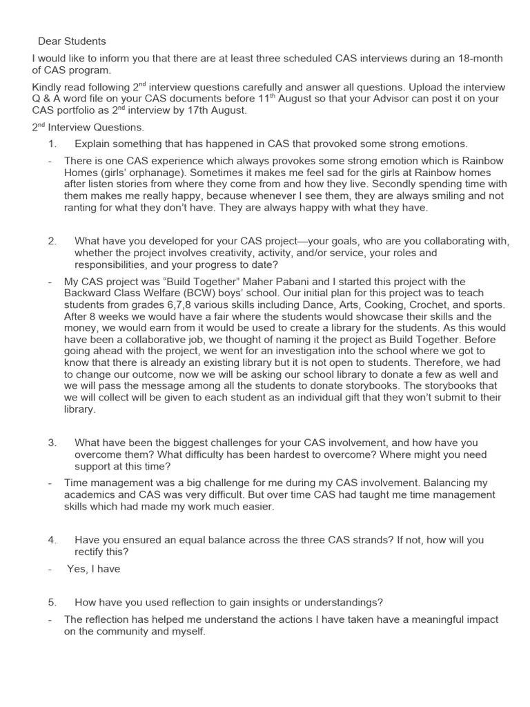 DP 2 - 2nd Interview Questions Aug - 2023 | PDF | Cognitive Science ...