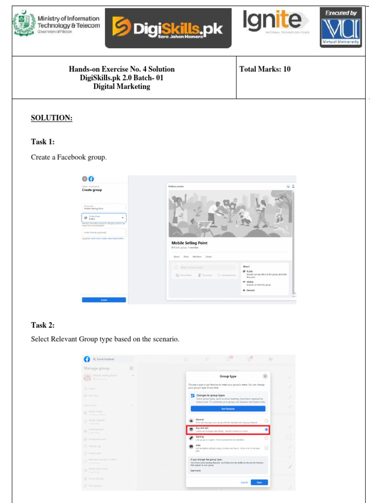 DSTP2.0-Batch-01 DGM101 4 SOL | PDF