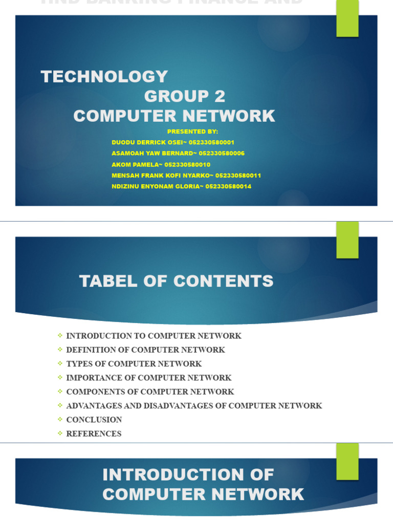 HND Banking Finance and Technology (Autosaved) | PDF | Computer Network | Security