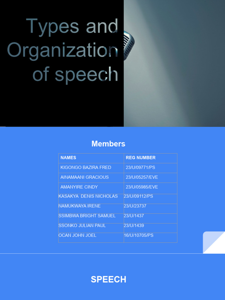 Types and Organization of Speech | PDF | Persuasion | Humour
