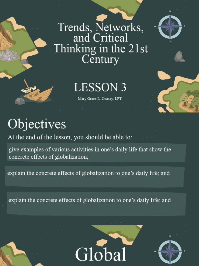 TNC Lesson 3 | PDF | Globalization | Human Migration