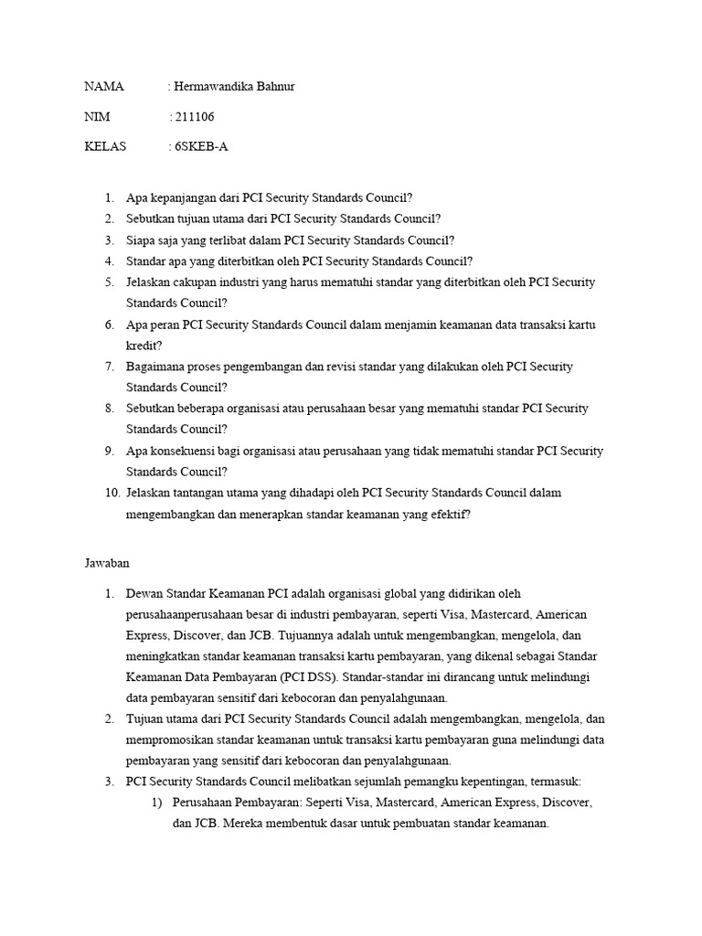 Hermawandika Tgs 1 | PDF