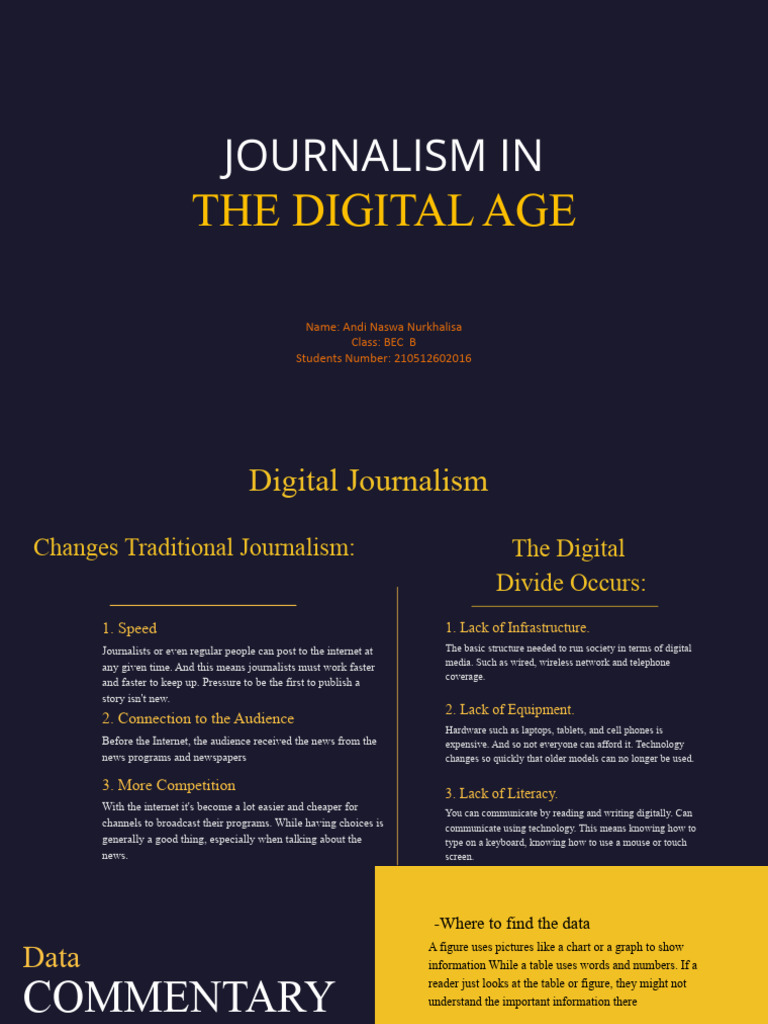 Digital Journalism: Trends and Challenges | PDF | Journalism | News
