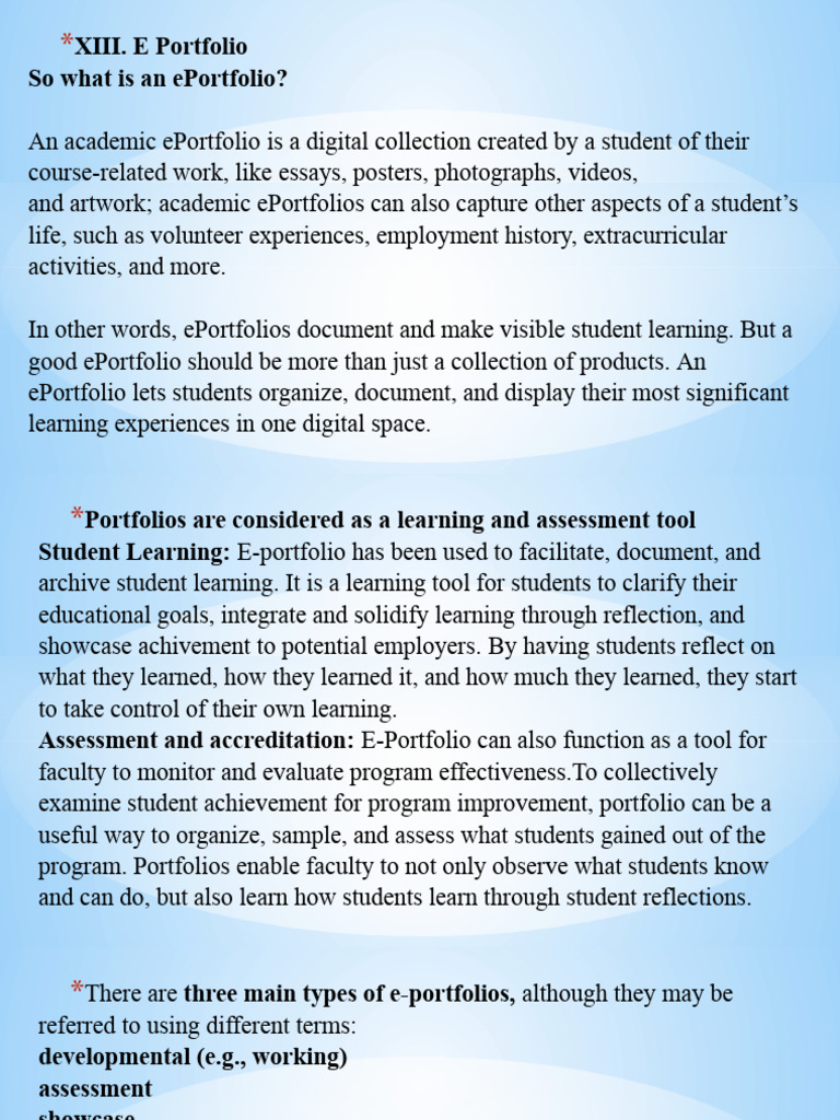 Student E Portfolio | PDF | Learning | Behavior Modification