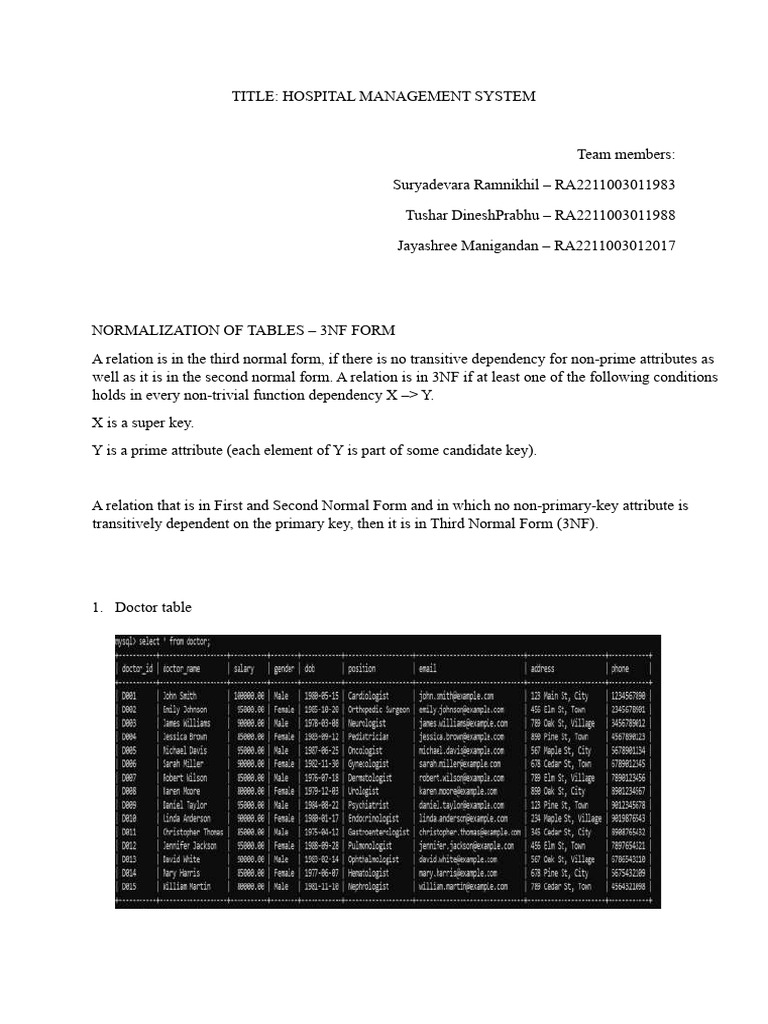 DBMS Report Review 4 | PDF | Information Technology Management | Data