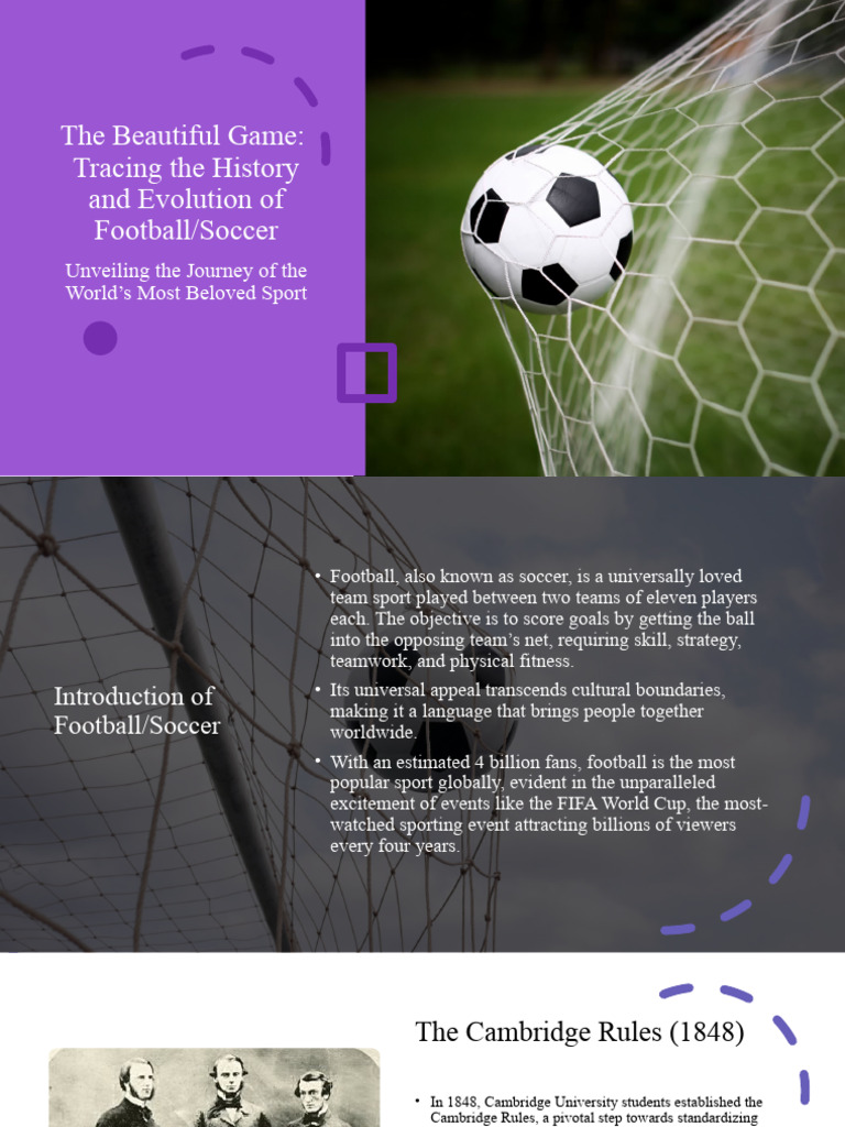 History and Evolution of Football/Soccer | PDF | Association Football ...