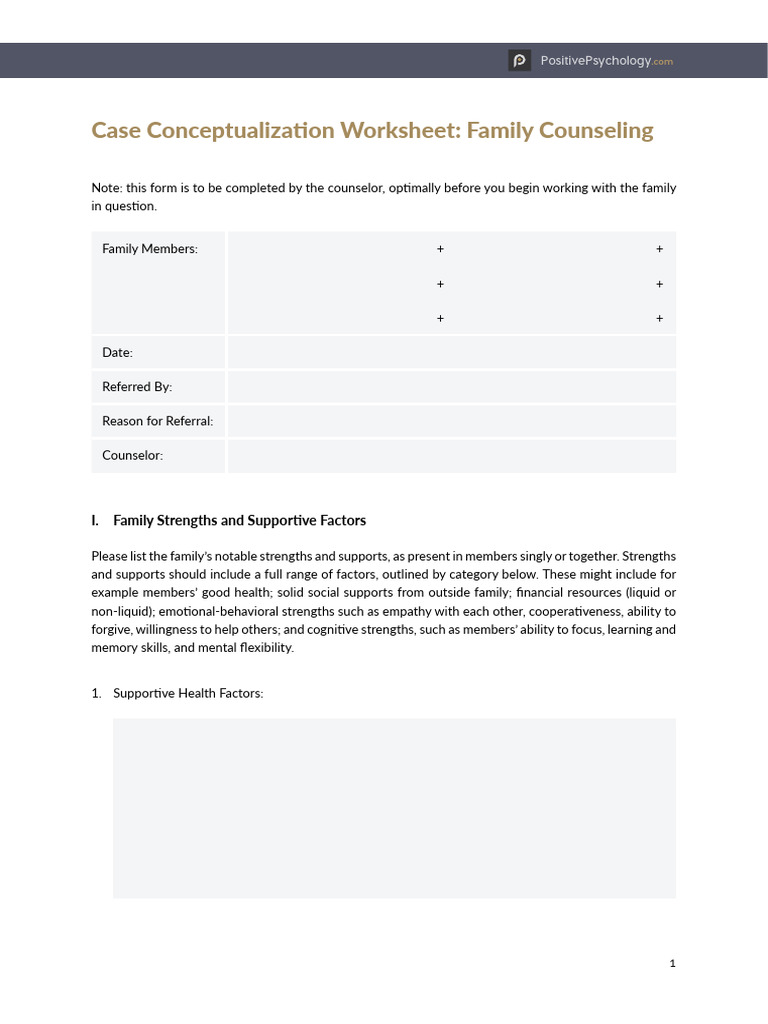 Family Counseling Guide | PDF | Psychotherapy | Family Therapy