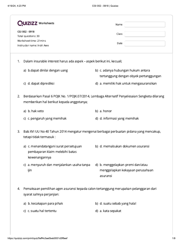 CGI 002 - 0918 - Tipe 2 | PDF