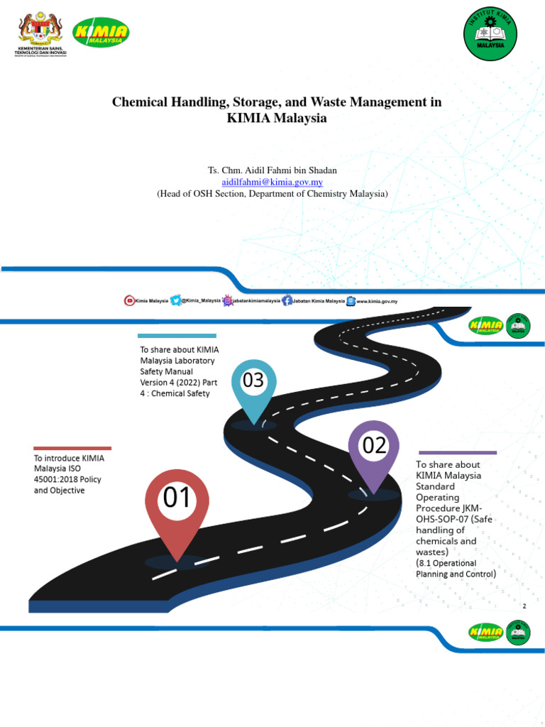 Chemical Handling Storage Waste Management in Kimia Malaysia by Ts CHM Aidil Fahmi Bin Shadan ...
