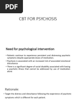 CBT for Psychosis: Garety Model Overview | PDF | Cognitive Behavioral ...