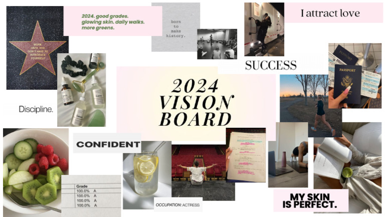 2024 Vision Board | PDF