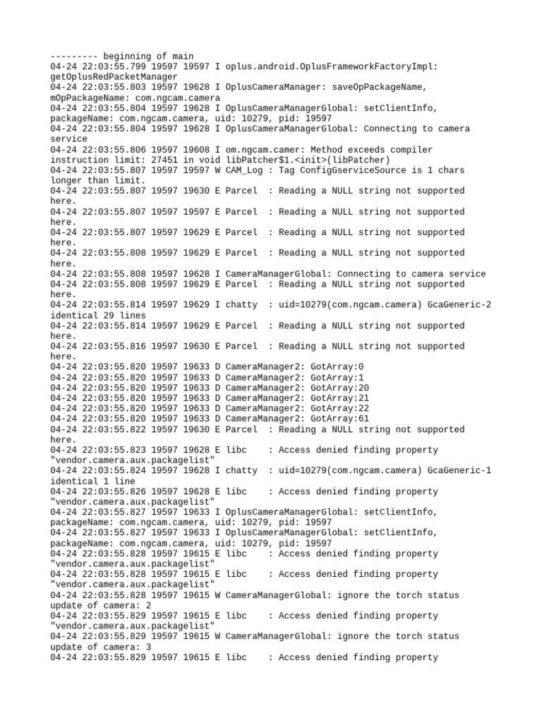 Log Cat 1713971035736 | PDF | Computer Programming | Software
