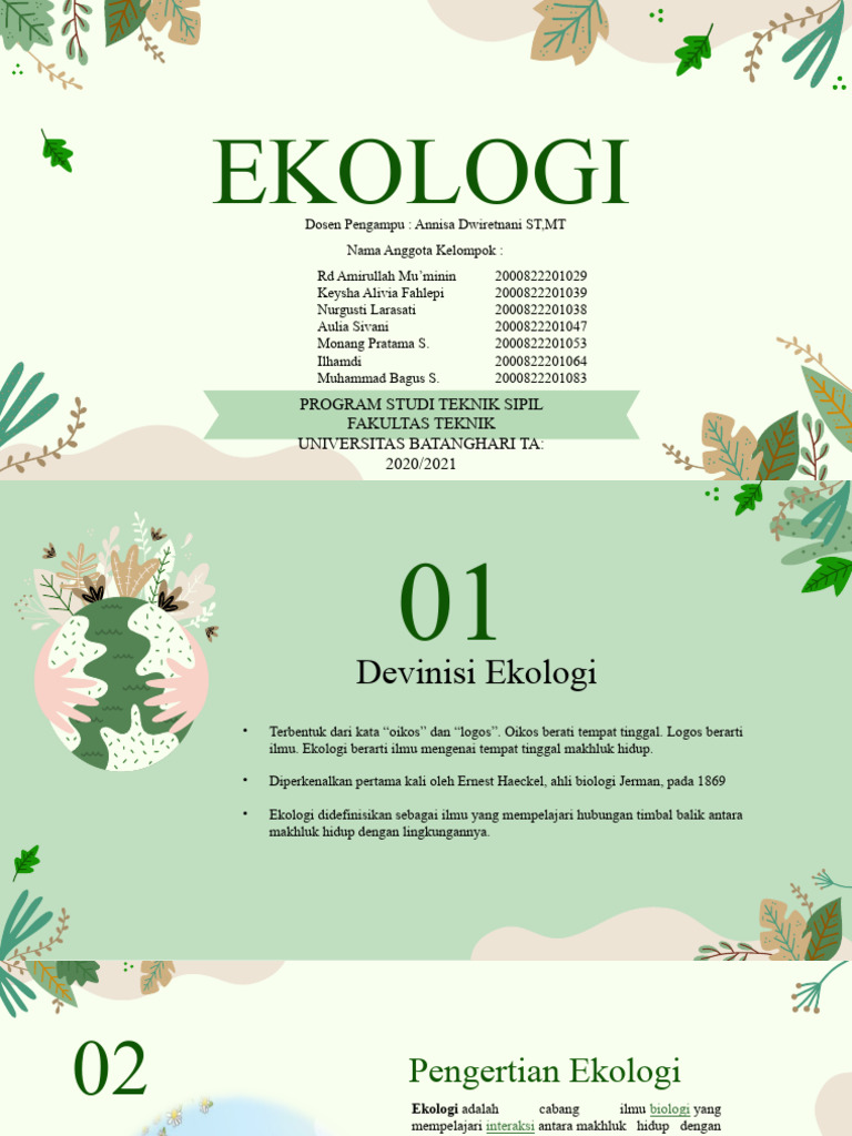 Rekling Ekologi | PDF