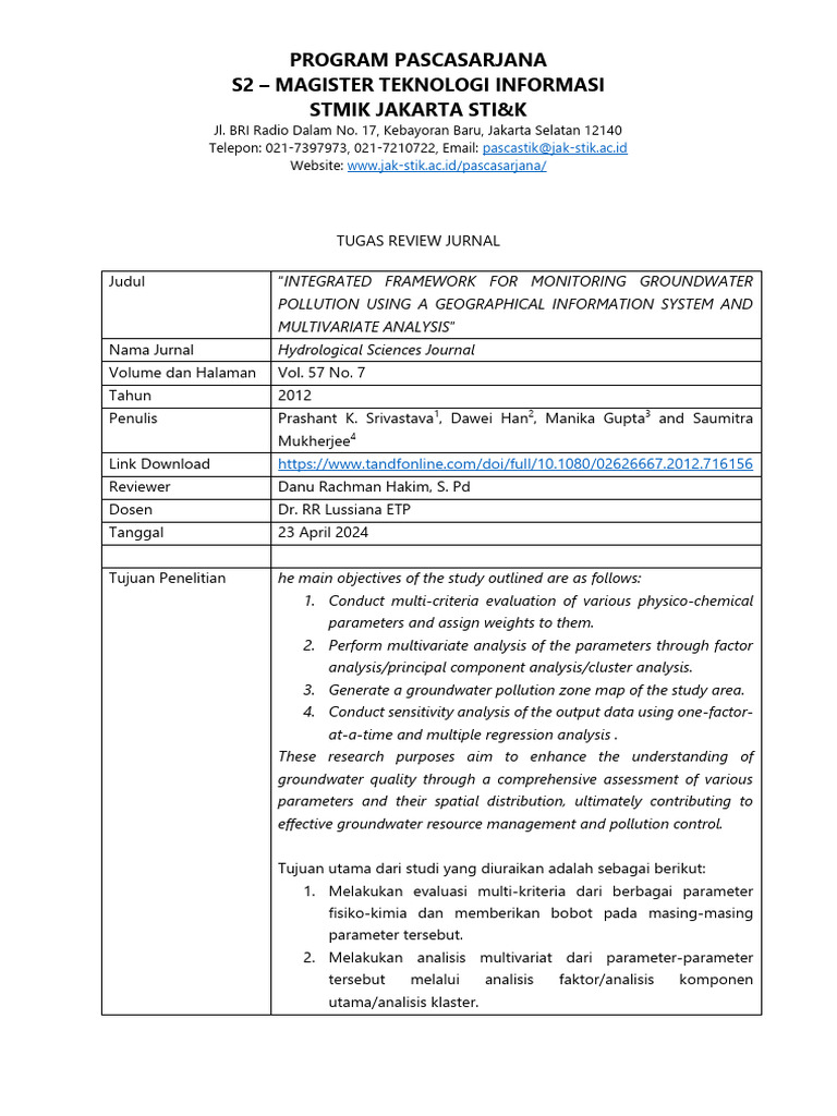 Tugas Review Jurnal (International) | PDF