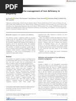 ASH 2024 Guidelines for Iron Deficiency Anemia | PDF | Anemia ...
