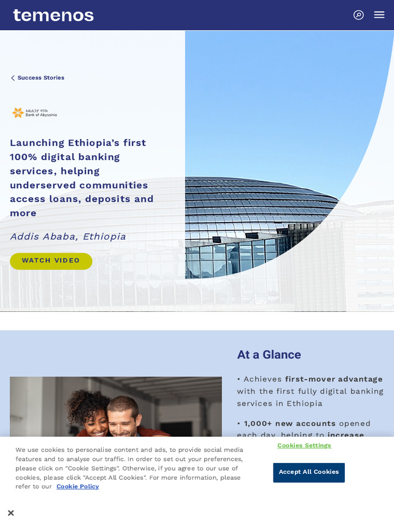 Bank of Abyssinia's Digital Banking Launch | PDF | Banks | Ethiopia